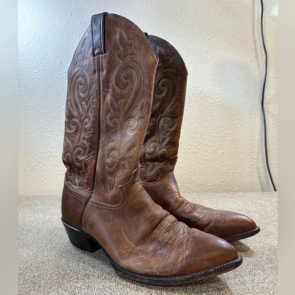 Justin Boots | Shoes | Justin Western Cowboy Boots 2252 Apache Leather ...